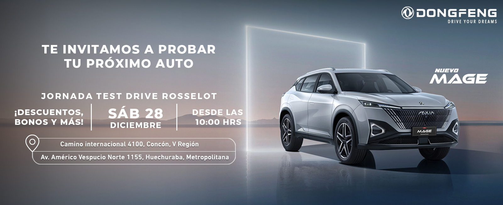 Test Drive Dongfeng Mage - Automotriz Rosselot